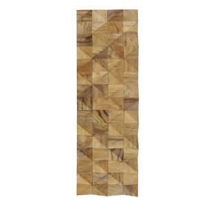 Java Creations Teak Pyramid 48" x 12" & Reviews | Wayfair